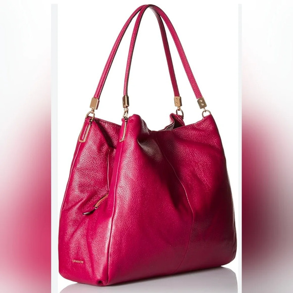 Coach | Bags | Coach Dark Pink Madison Phoebe Purse | Poshmark
